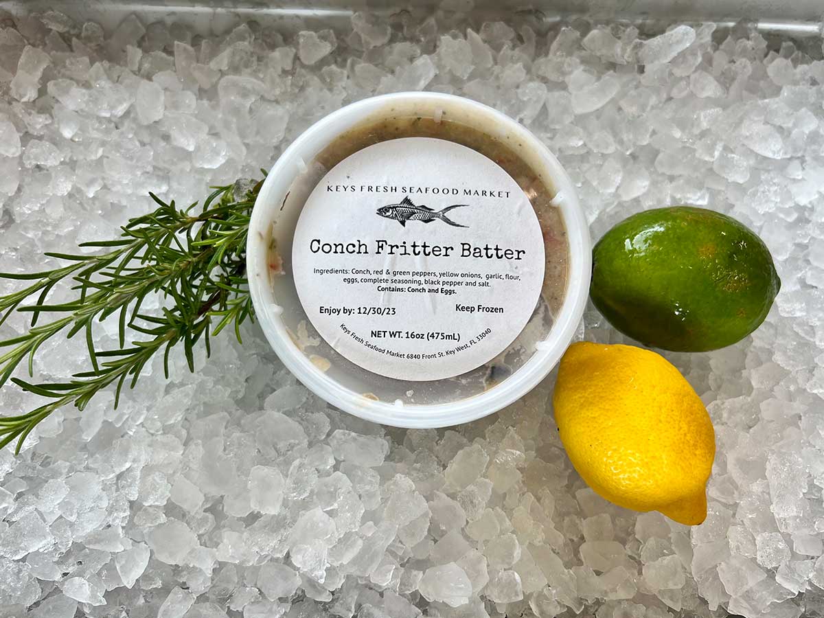 Conch Fritter Batter – Keys Fresh Seafood